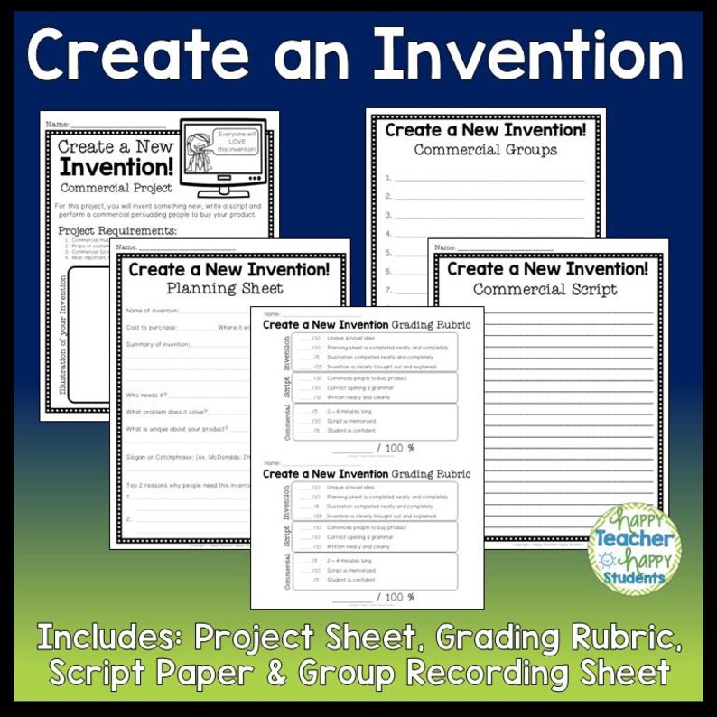 Create Your Own Invention Project | Create a New Invention Project ...