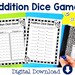Addition Game 4 Worksheets Addition Game Printable, Addition Worksheets ...