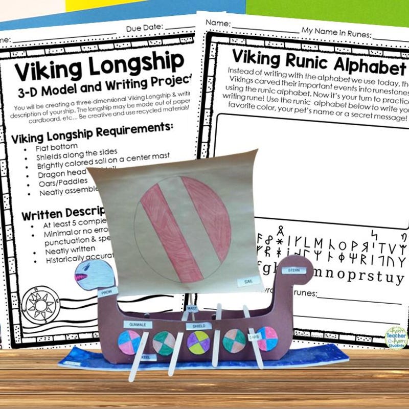 Viking Longship - Etsy