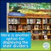 Nonfiction AND Fiction Library Shelf Dividers, Classroom Library Shelf ...