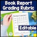 Printable Book Report Poster Template: Works With Any Fiction or Non ...