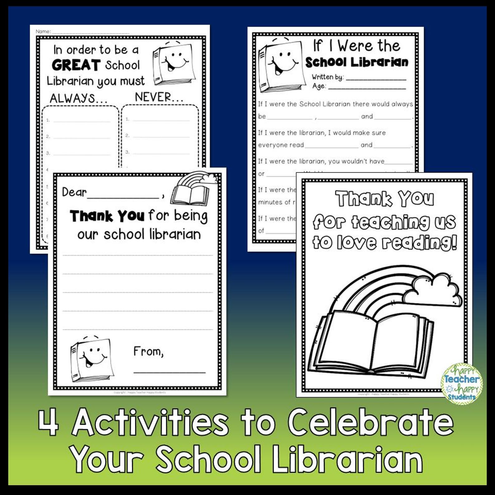 School Librarian Thank You | Media Specialist Thank You | Thank You for ...