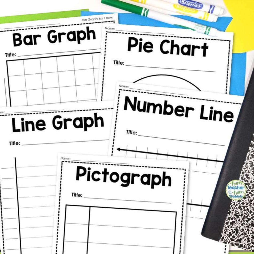 Blank Graph Templates: Homeschool Math Graphing Activity (printable) - Etsy