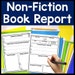 Nonfiction Book Report Graphic Organizer With Grading Rubric, Non ...