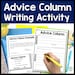 Advice Column Template: Advice Writing Activity for Kids (digital ...