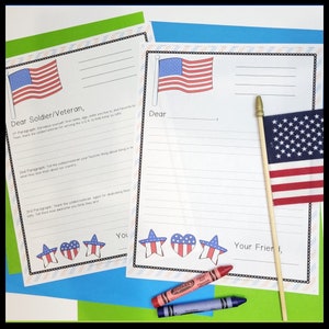 Veterans Day Activities Bundle | Letter Writing, Veterans Day Word ...