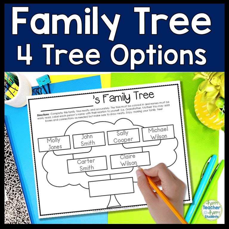 My Family Tree Project : 3 Family Tree Templates |family Tree Printable ...