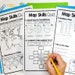 Map Skills Test | 3-page Mapping Skills Quiz With Answer Key ...