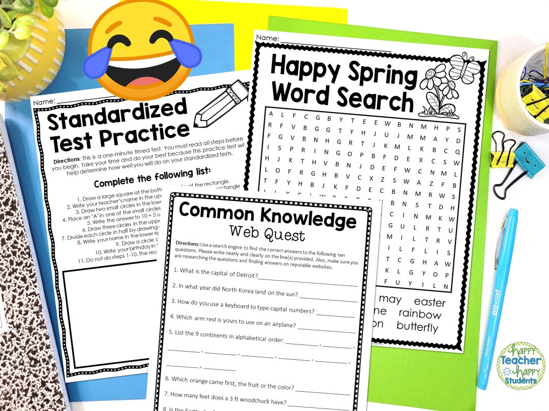 April Fools Day Tricks for Kids | Fake Word Search & Tricky Test | 3 ...