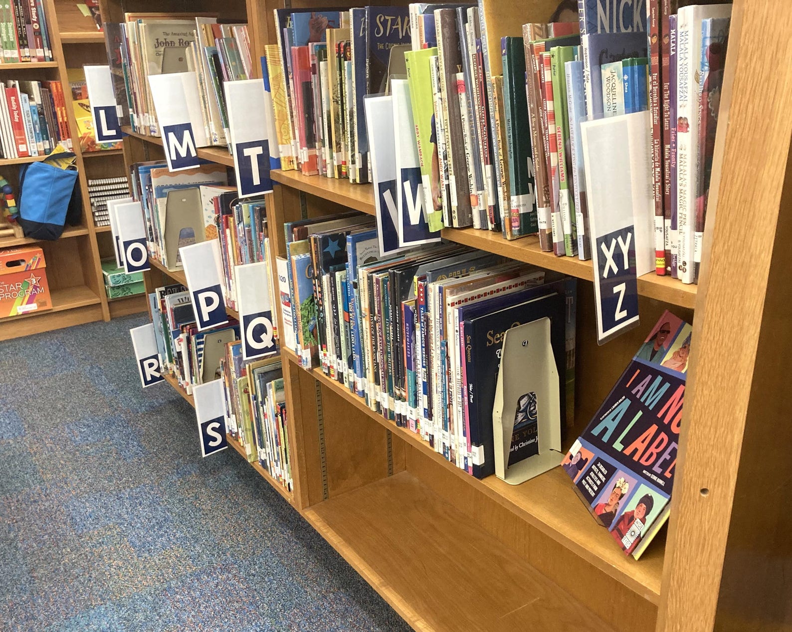 Biography Library Shelf Dividers: Classroom Library Labels for ...