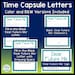 Printable 'dear Future Me' Time Capsule Letter Template (PDF) - Etsy