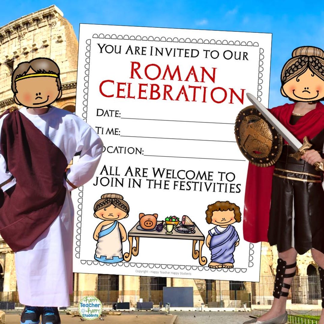 Ancient Rome Toga Party, Ancient Roman Games & Activities, Rome Unit ...