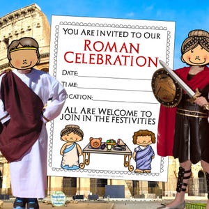 Ancient Rome Toga Party Kit: Games & Activities (45 Pages) (digital ...
