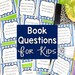 Book Report Choice Board Menu, Book Report Template for Any Book, Book ...
