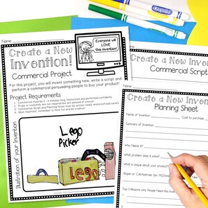 Create Your Own Invention Project Create a New Invention Project ...