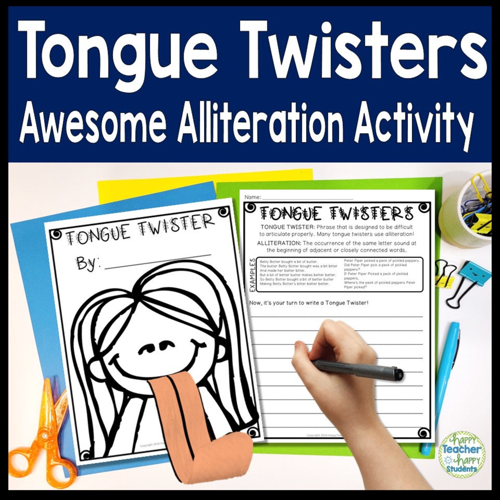 Tongue Twisters | Awesome, Amazing Alliteration Activity | Alliteration ...
