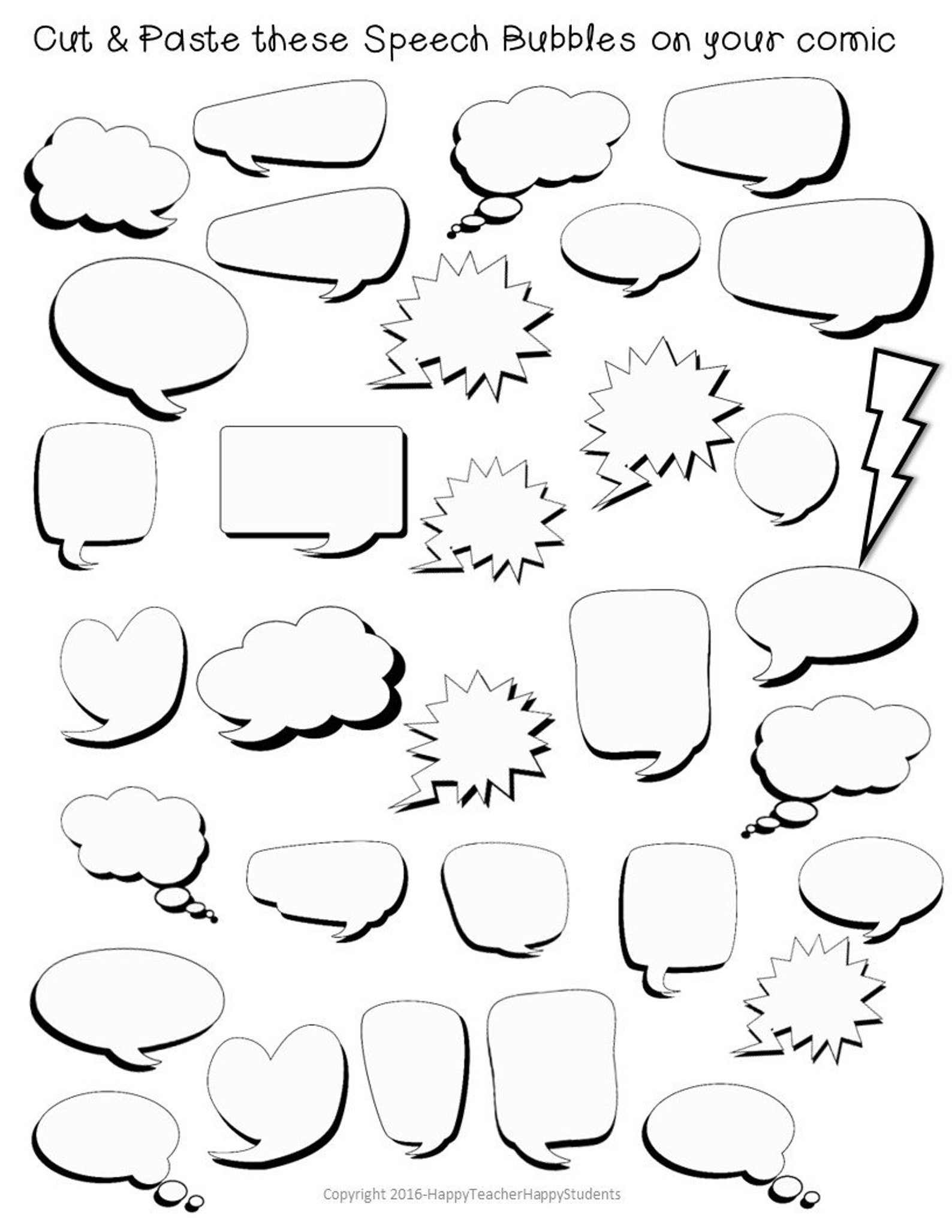 Comic Strip Templates | Comic Book Paper or Graphic Novel Paper ...