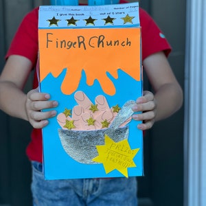 Cereal Box Book Report Template, Fun Book Project for Elementary ...