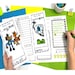 Brochure Book Report Template, Trifold Book Report for Kids, Printable ...