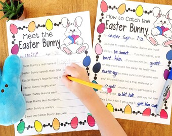 How to Catch the Easter Bunny Activity - Etsy