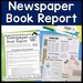 Newspaper Book Report Template: Fiction & Non Fiction Book Report Idea ...