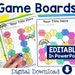 Blank Game Board Template: 5 EDITABLE Blank Board Game Templates for ...
