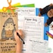 Paper Bag Book Report Template | Decorate a Paper Bag Based on Fiction ...