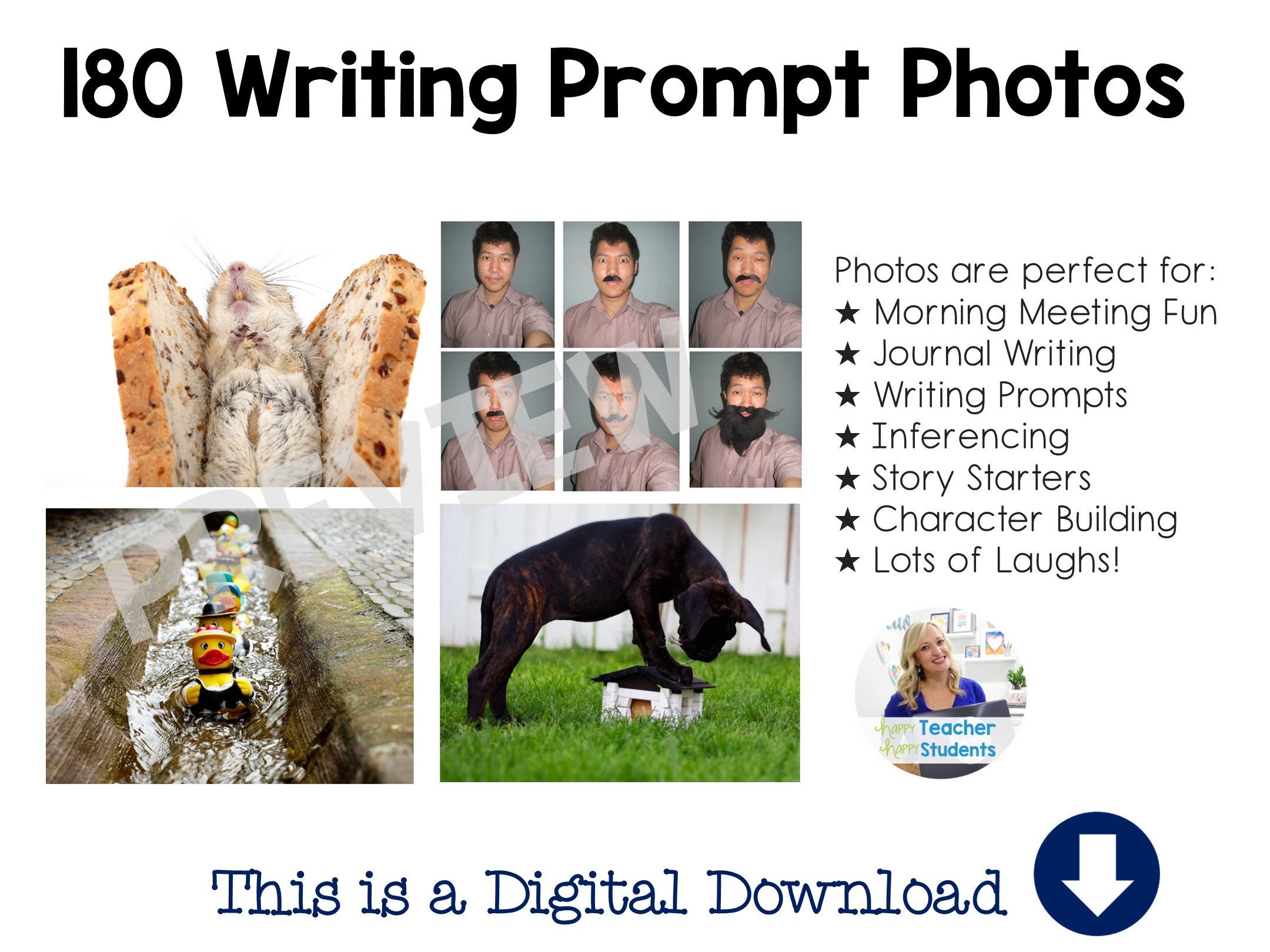 Picture of the Day for Students: 180 Writing Prompt Photos for Creative ...