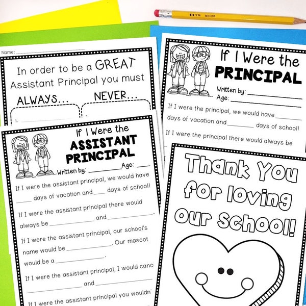 Assistant Principal Note Card - Etsy