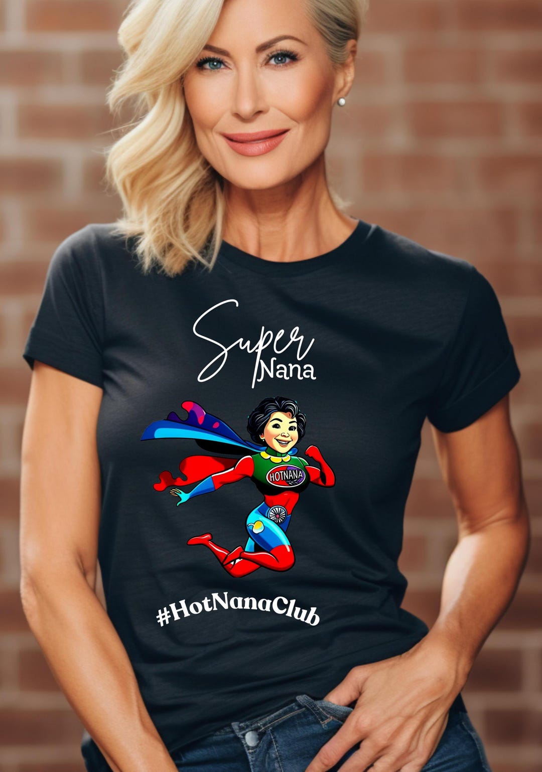 Grandma Power Strong Inspiration Unisex Tee, Grandma Gift Shirt ...