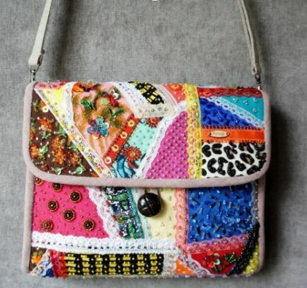 Crossover Sewing Pattern Bag - Etsy