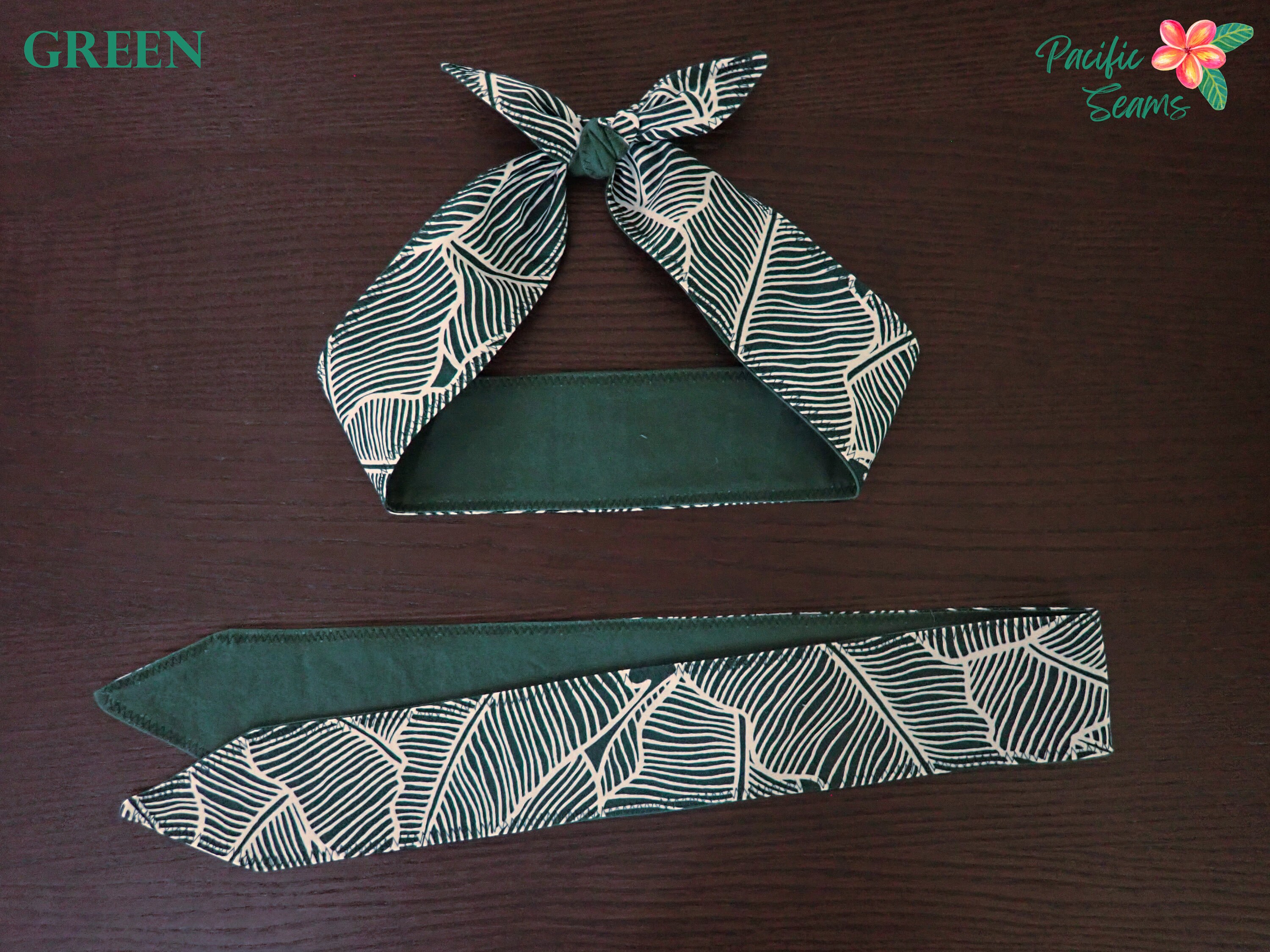 Tropical Hawaiian Headbands | Tattoo-style Headbands | Various Colors ...