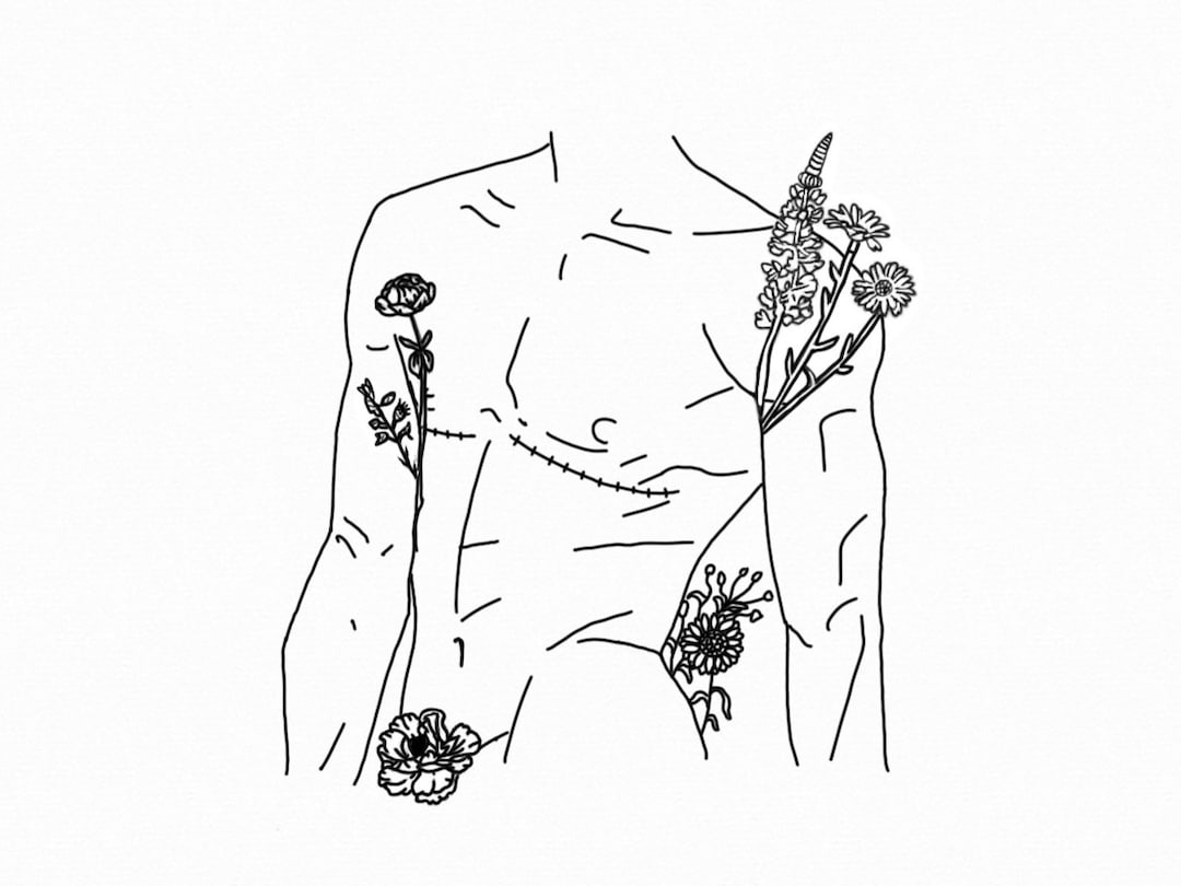 Trans Artwork Magnet FTM Original Art - Etsy