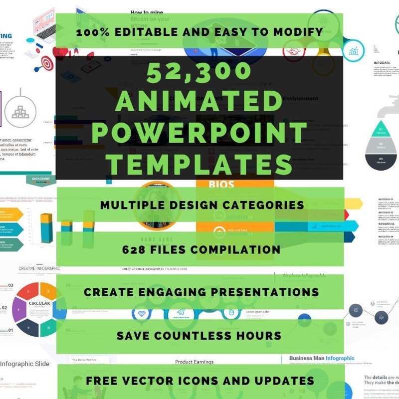 Powerpoint Presentation Animation - Etsy