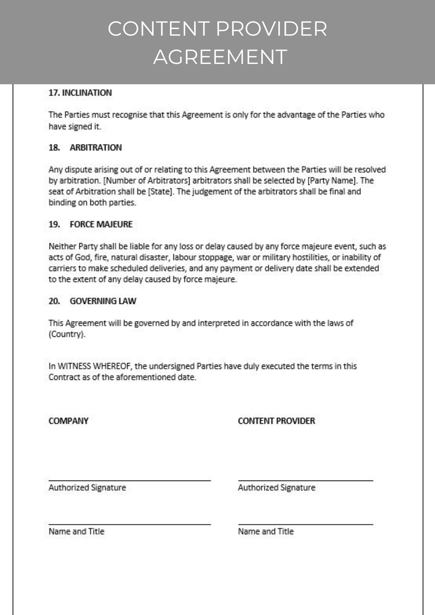 Content Provider Agreement - Etsy