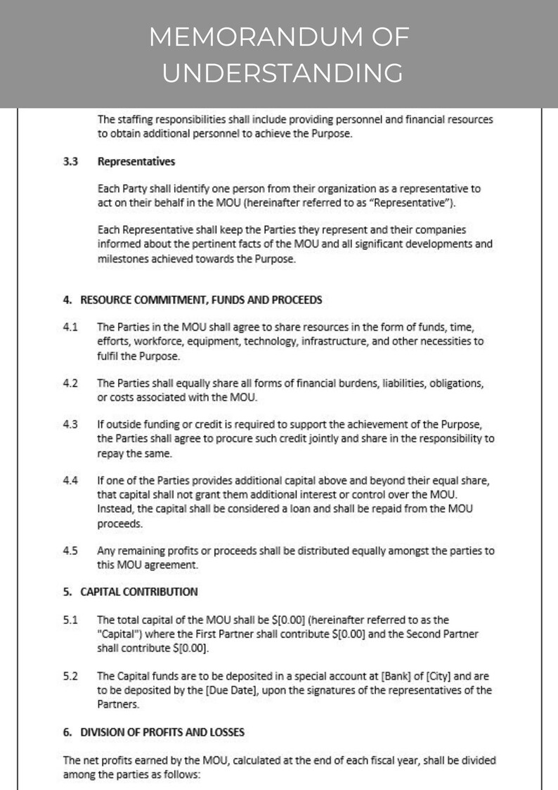 Memorandum of Understanding - Etsy