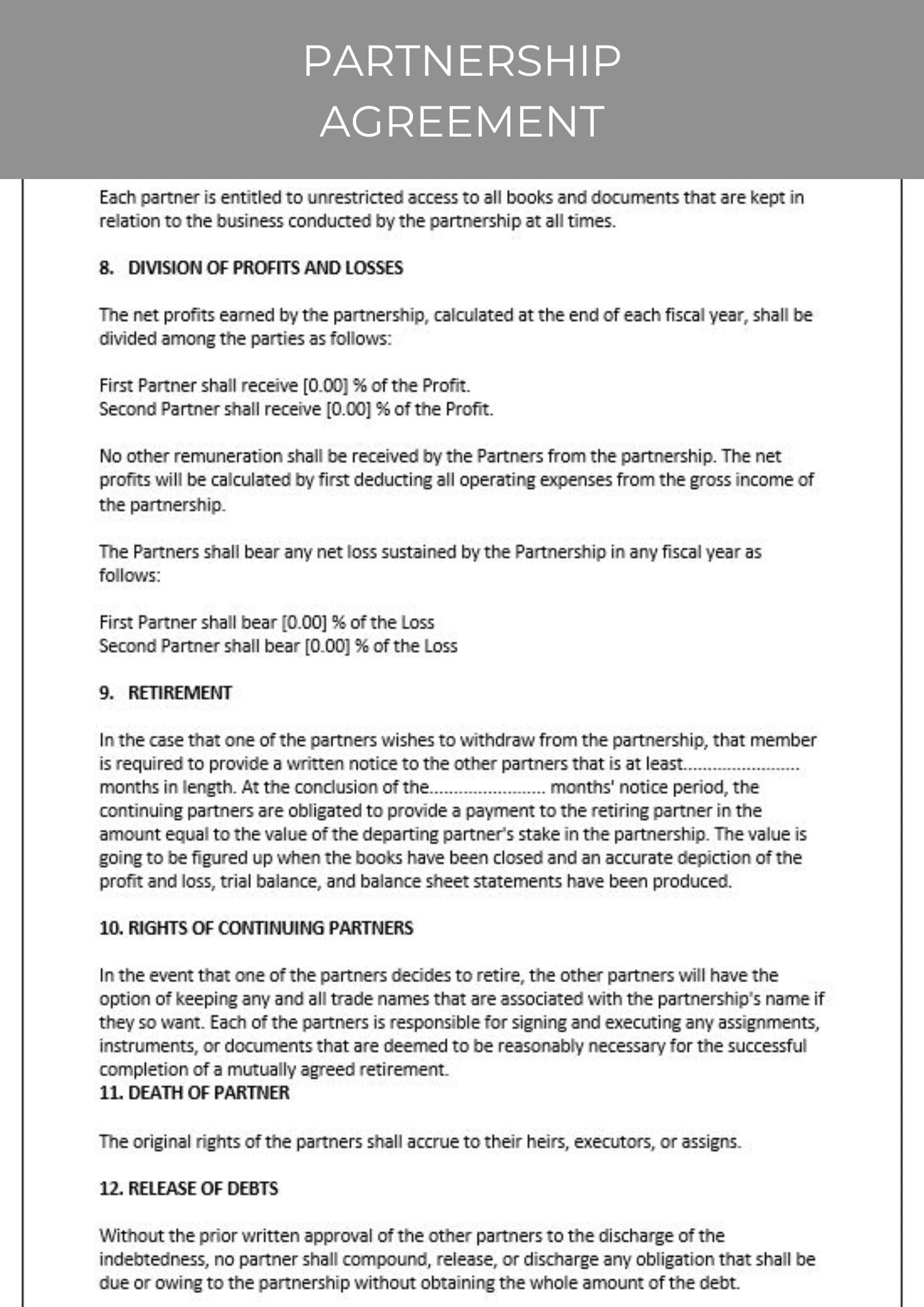 Partnership Agreement - Etsy