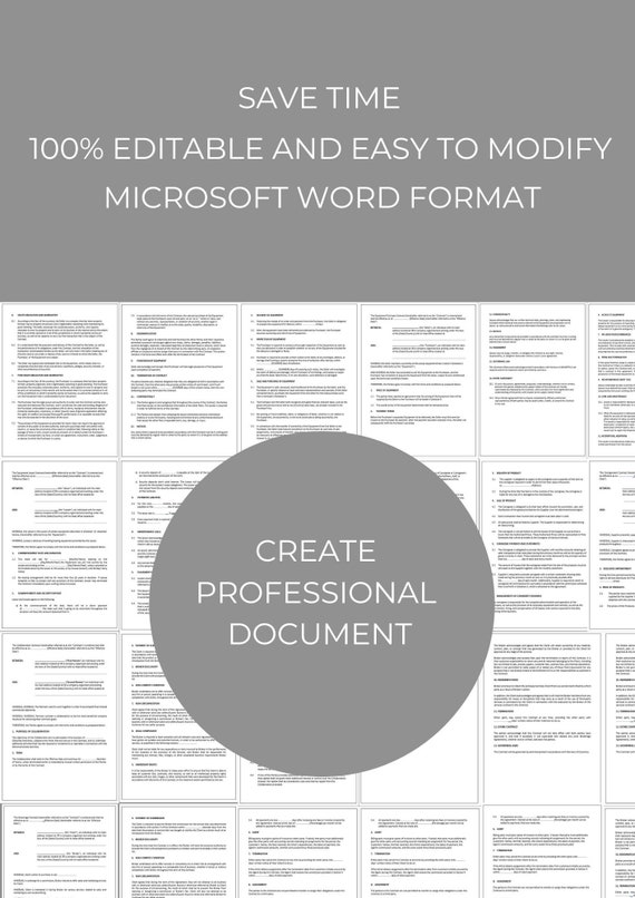 Concession Agreement Template