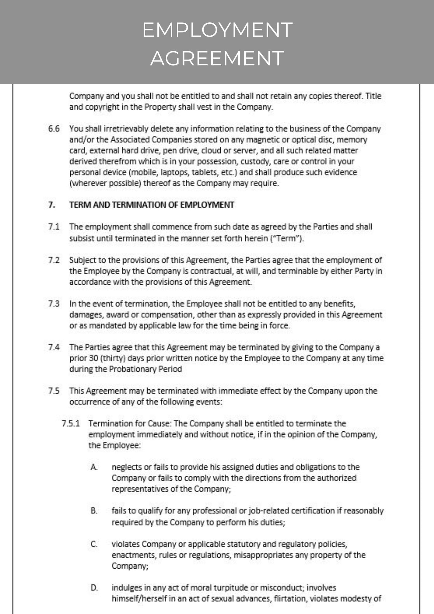 Employment Agreement - Etsy