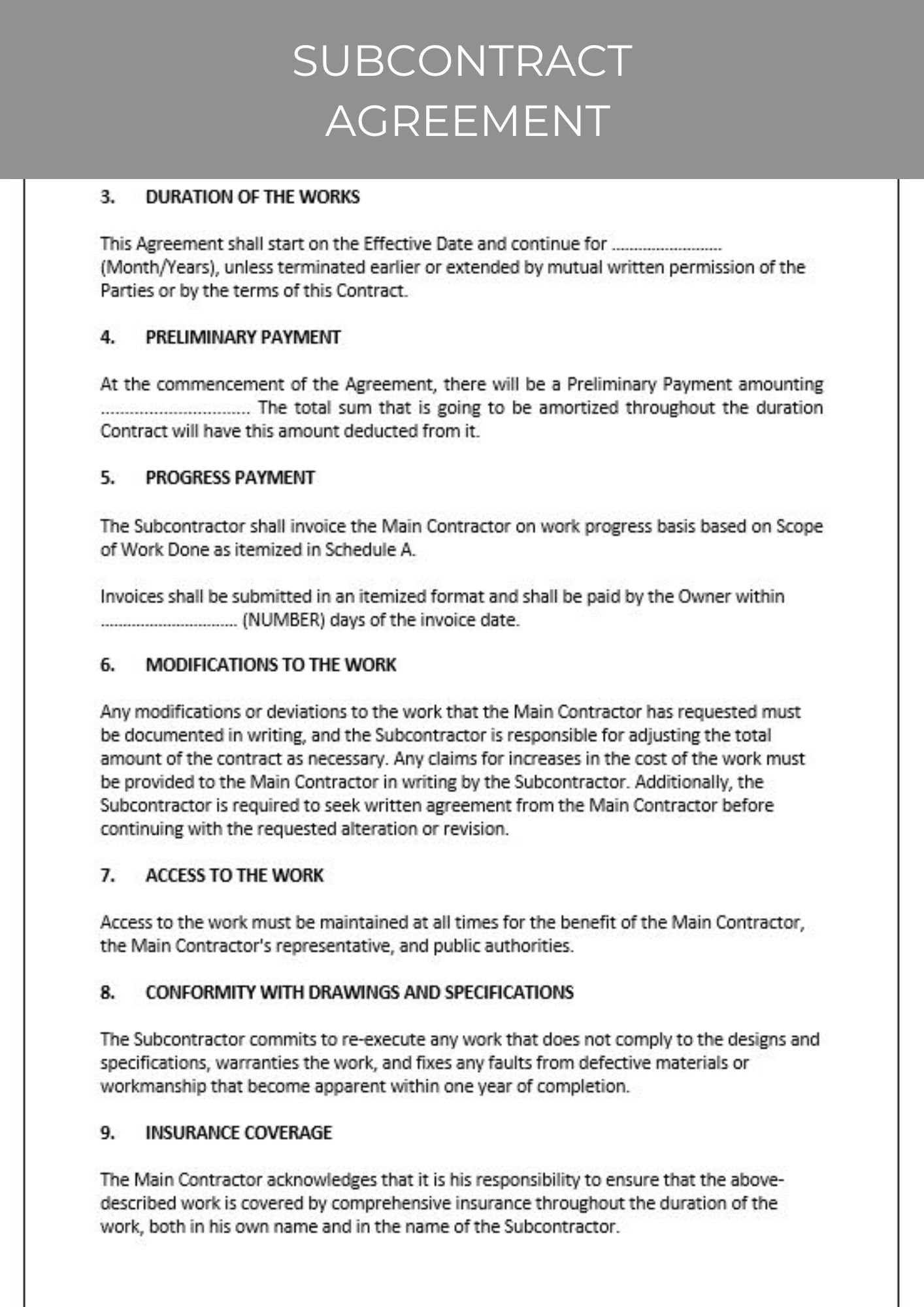 Subcontract Agreement - Etsy
