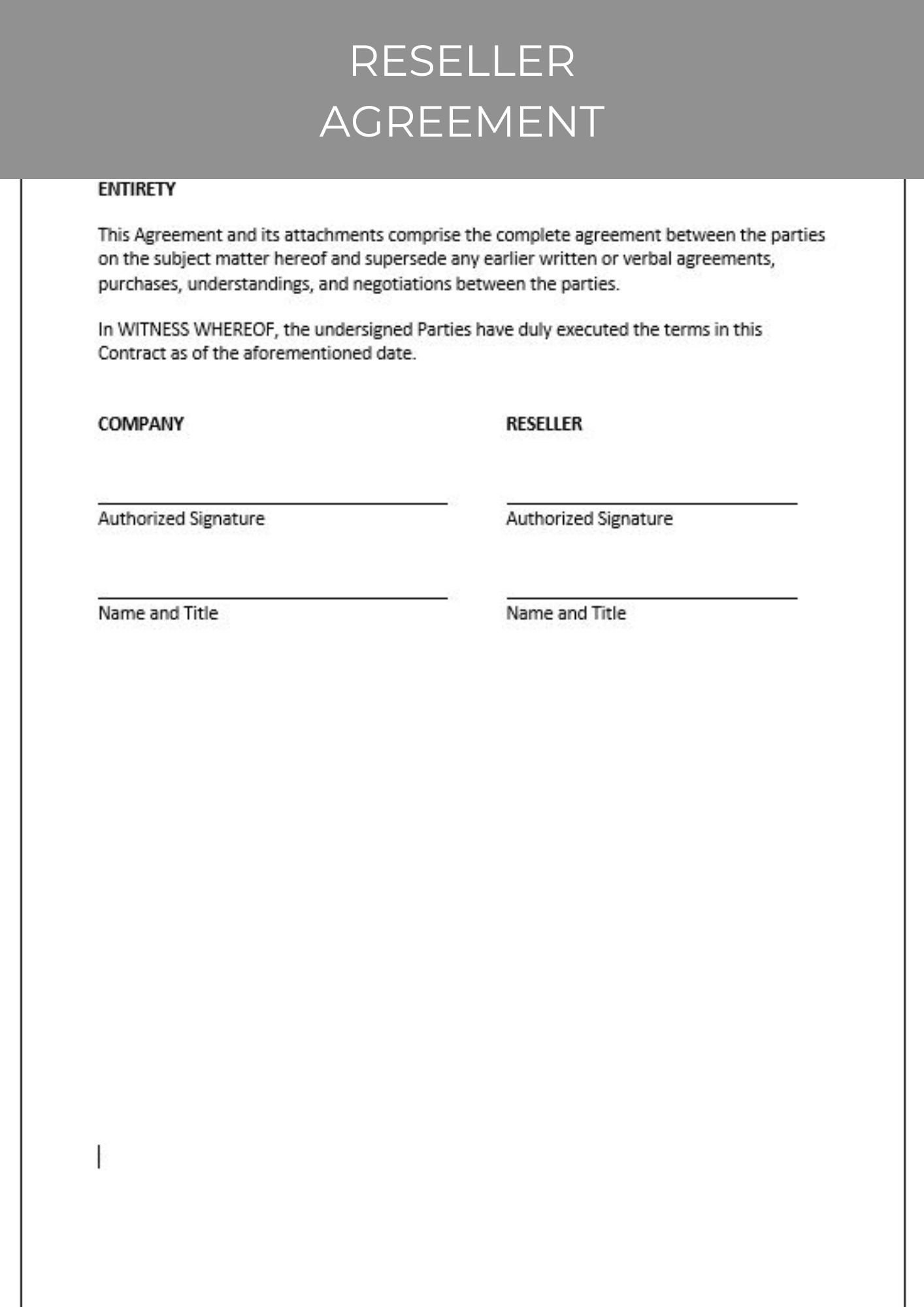 Reseller Agreement - Etsy