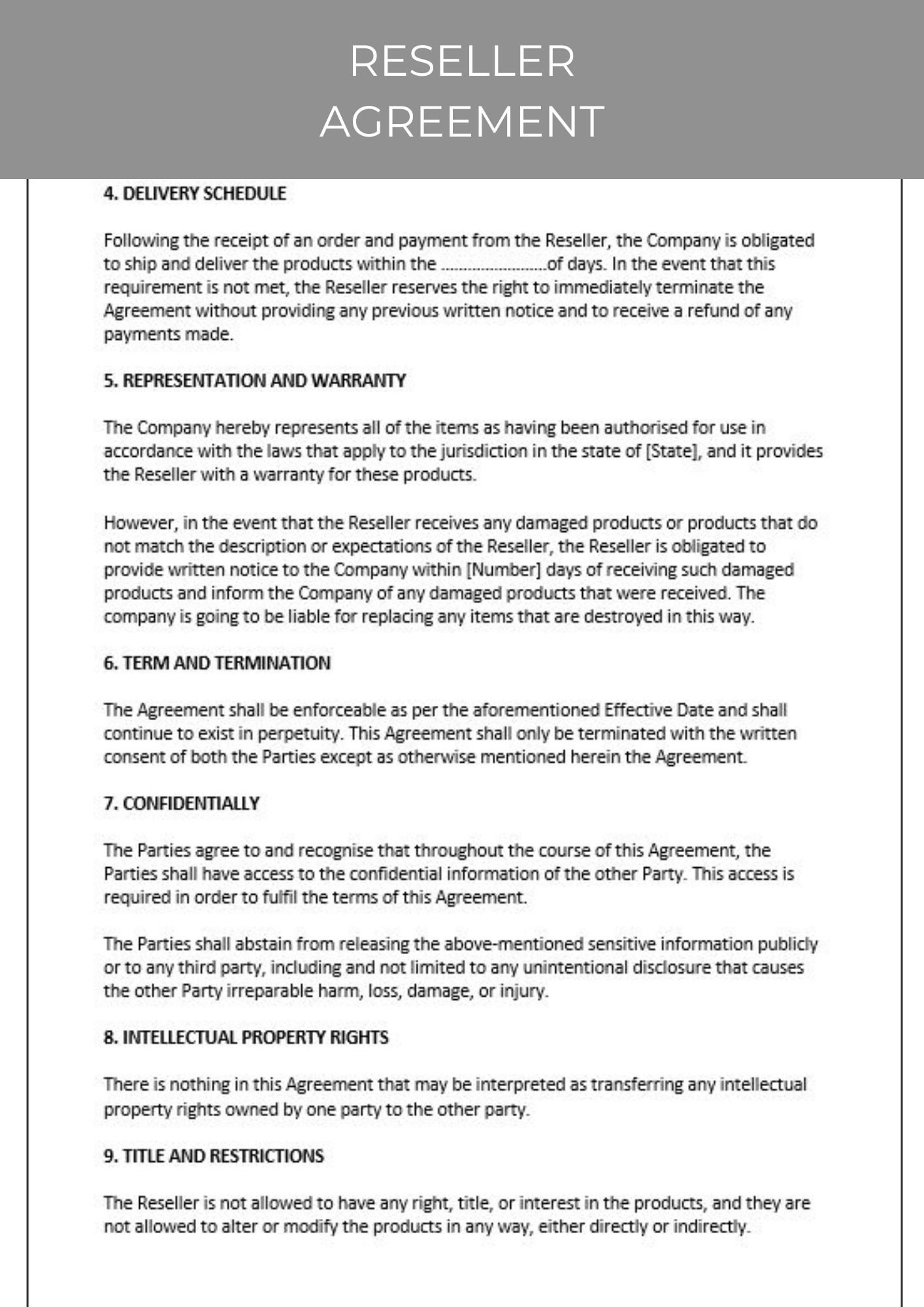 Reseller Agreement - Etsy