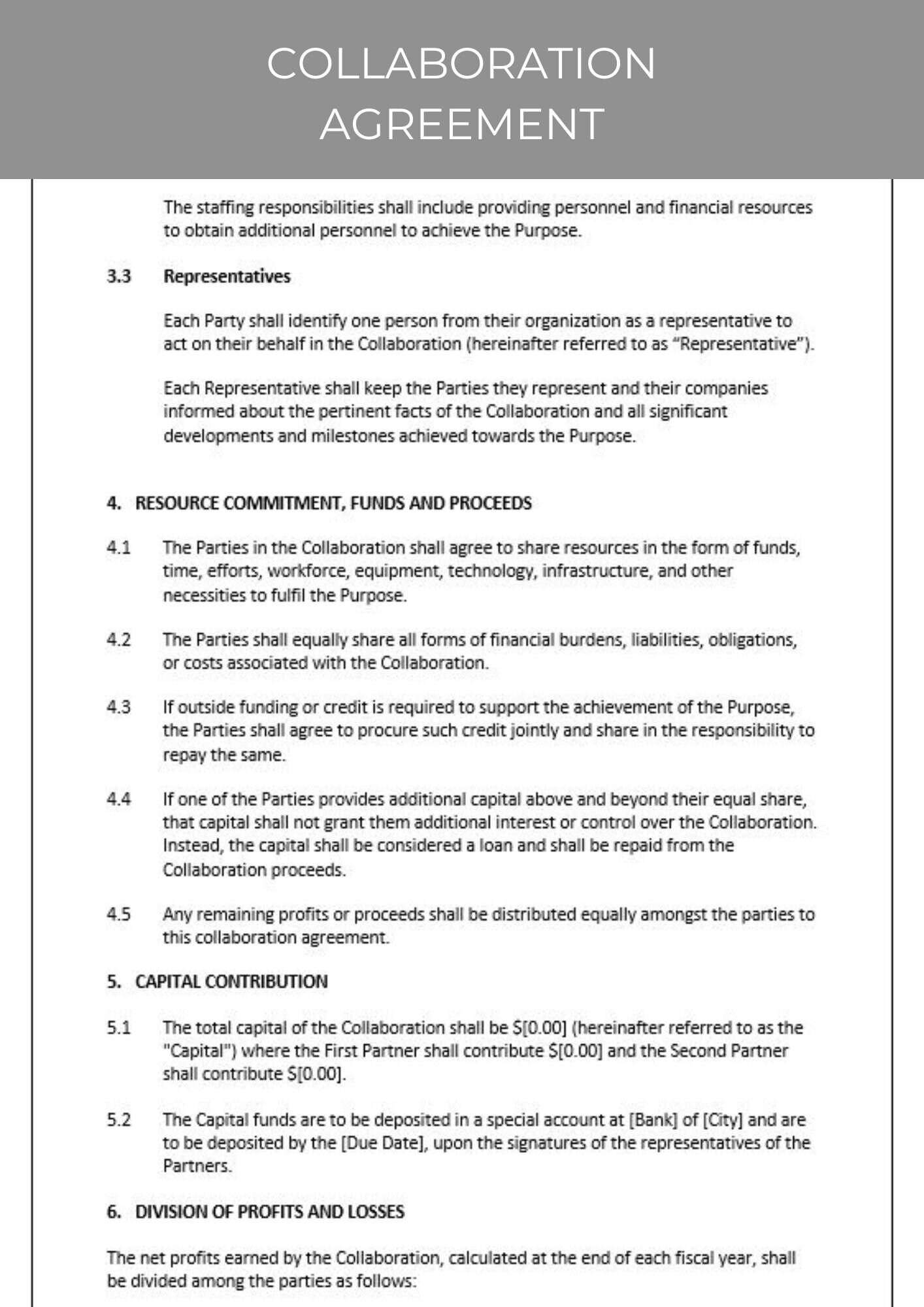 Collaboration Agreement - Etsy