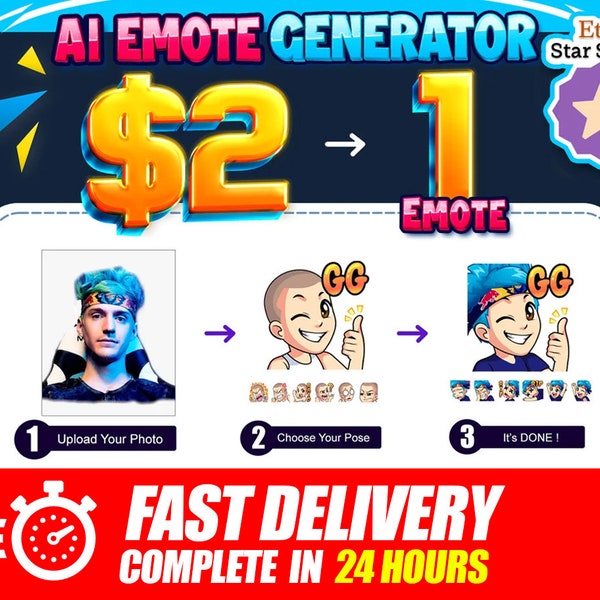 Emote Commission - Etsy