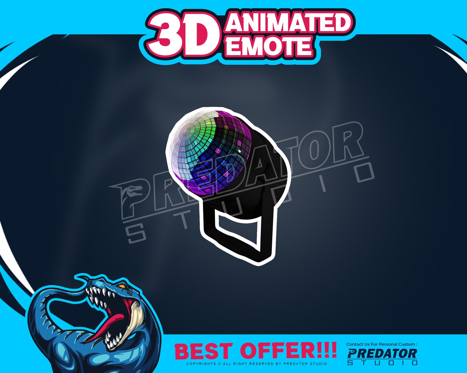 3D Animated Emote, Discord Emotes, Twitch Emote, Custom Emotes, Emote ...