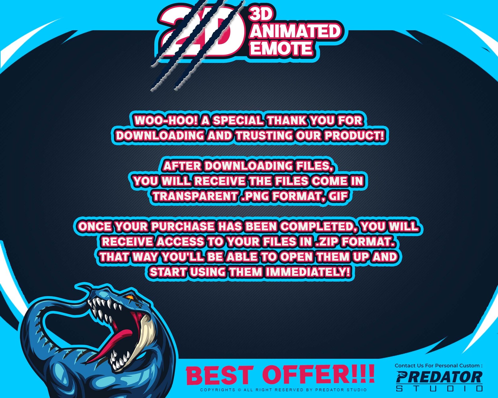 3D Animated Emote, Discord Emotes, Twitch Emote, Custom Emotes, Emote ...