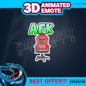 3D Animated Emote, Twitch Chat Emotes, Emote Commission, Kick Emote ...