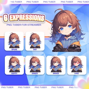 Custom Cute Pngtuber Pngtuber Custom PNG Tuber PNG Character Cute ...