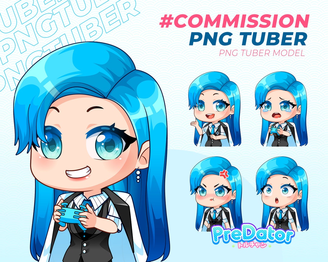 Custom Cute Pngtuber Pngtuber Custom PNG Tuber PNG Character Cute ...