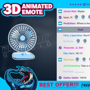 3D Animated Emote, Cute Emotes, Twitch Sub Emotes, Game Emote, Emote ...